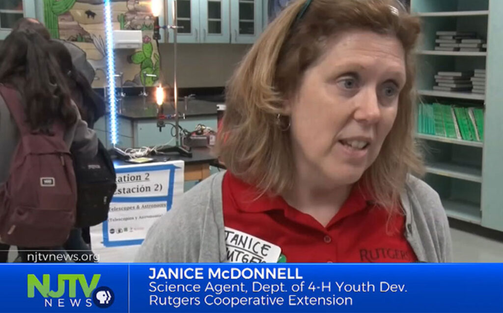 Janice McDonnell Featured on NJTV News: Science & Technology – Rutgers ...